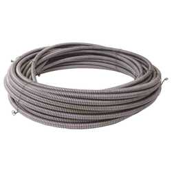 Ridgid C-24, Cable For K-750 Drum Machine, 5/8 Inches x 100 ft IC Cable ...