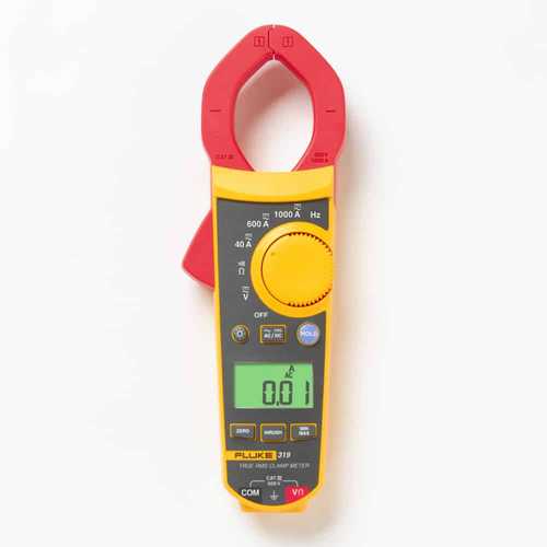 Fluke True RMS AC/DC Clamp Meter, 1000A, 37mm Jaw, CAT III 600V 319: Shop Online at Best Price ...