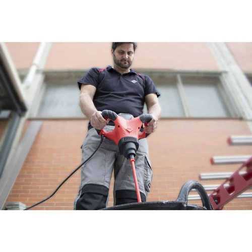Rubi RUBIMIX-9N SUPERTORQUE 220V Mortar Mixer, 1800W, 780 RPM, Dual ...