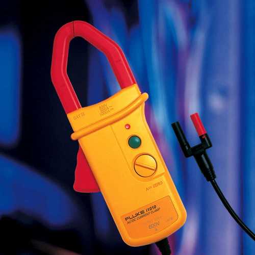 Fluke AC/DC Current Clamp (1000 A) Cat III 600 V Safety Rating i1010 ...