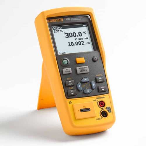 Fluke Thermocouple Calibrator, 17 Thermocouple Types 714B AR: Shop ...
