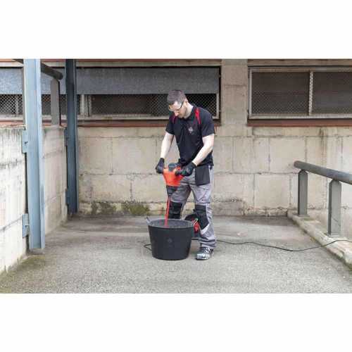 Rubi RUBIMIX-9N SUPERTORQUE 220V Mortar Mixer, 1800W, 780 RPM, Dual ...