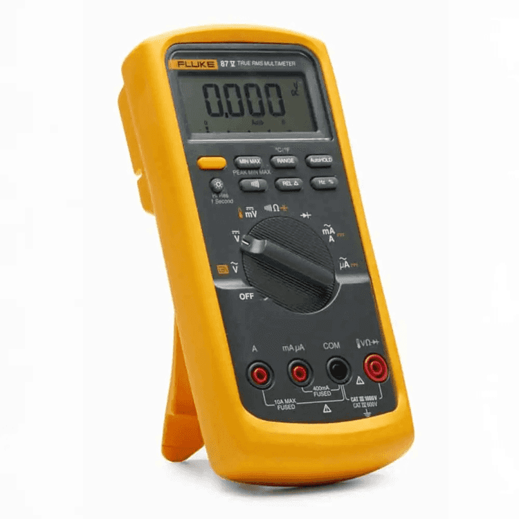 Fluke True RMS Industrial Multimeter, CAT IV 600V, 10A + AC/DC Current ...