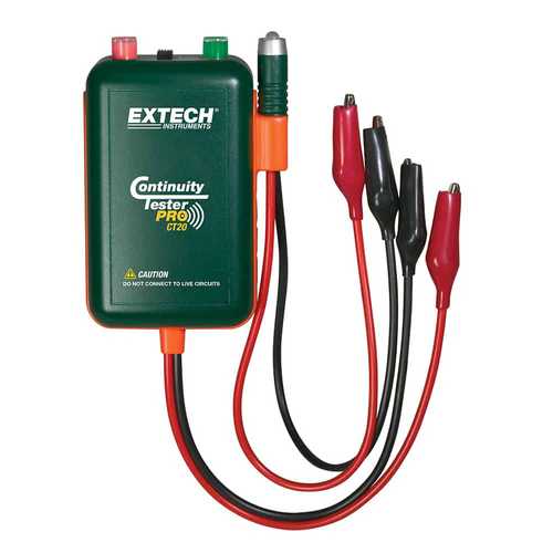 Extech Remote And Local Continuity Tester CT20: Shop Online at Best ...