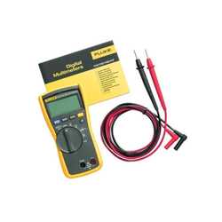 Fluke True RMS Digital Multimeter With Autovolt, CAT III 600 V 114 ...