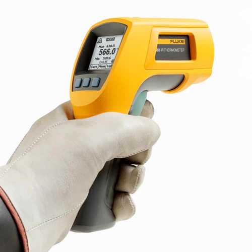 Fluke Thermal Gun Infrared And Contact Thermometer, 30:1, -40 to 650°C ...