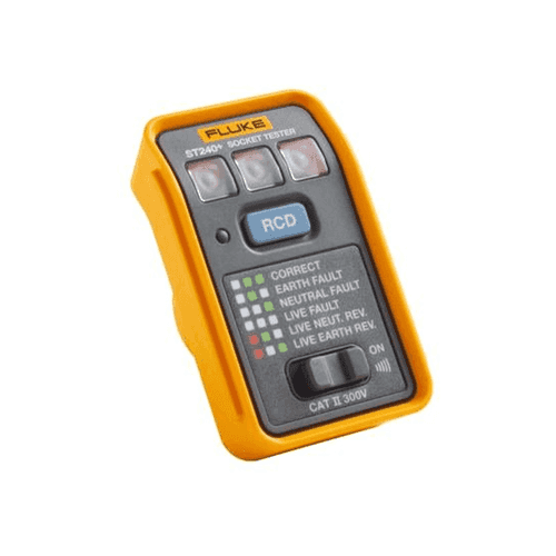 Fluke 230V RCD Socket Tester with Beeper, CAT II 300 V ST240+/UK: Shop ...