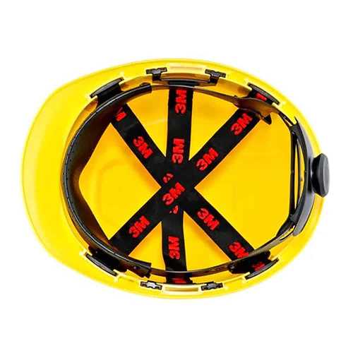 3M Hard Helmet Vented; White; 4-Point Ratchet Suspension H-701V-UV ...