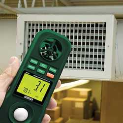 Extech 5- In-1; Hygro-Thermometer, Anemometer, Lux Meter And Sound ...