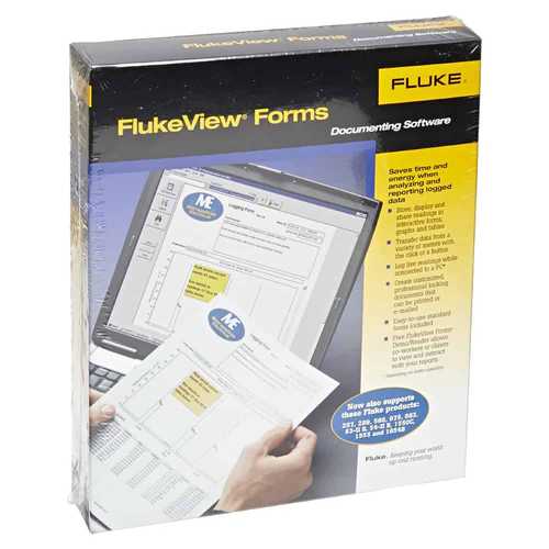 Fluke Flukeview Forms Basic+IR Cable (189 Multimeter, 287/289 Multimeter, 789 Process Meter ...