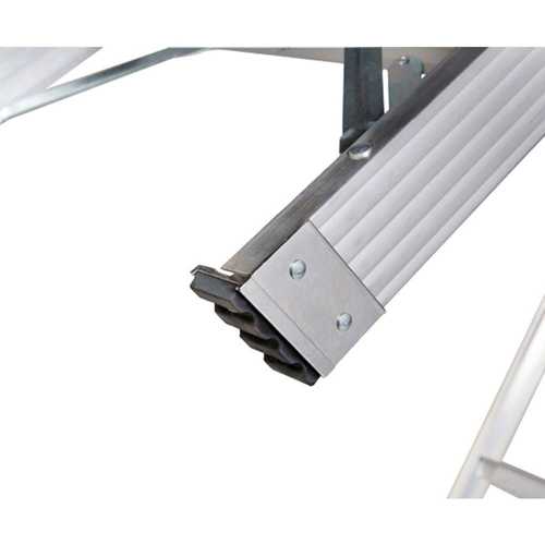 Gazelle 10ft Aluminium Step Ladder (3m), Heavy Duty, Slip Resistant ...