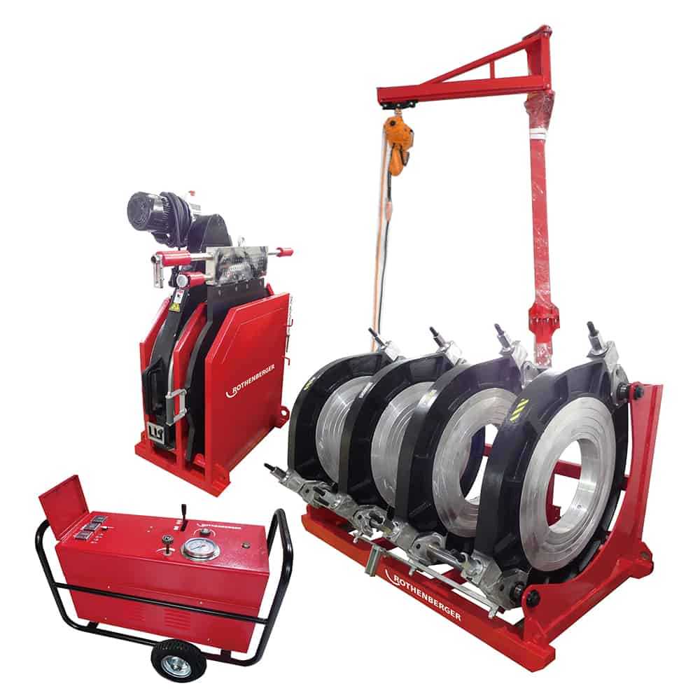 Rothenberger Roweld SHD800B - 380V Hydraulic Butt Fusion Welding ...