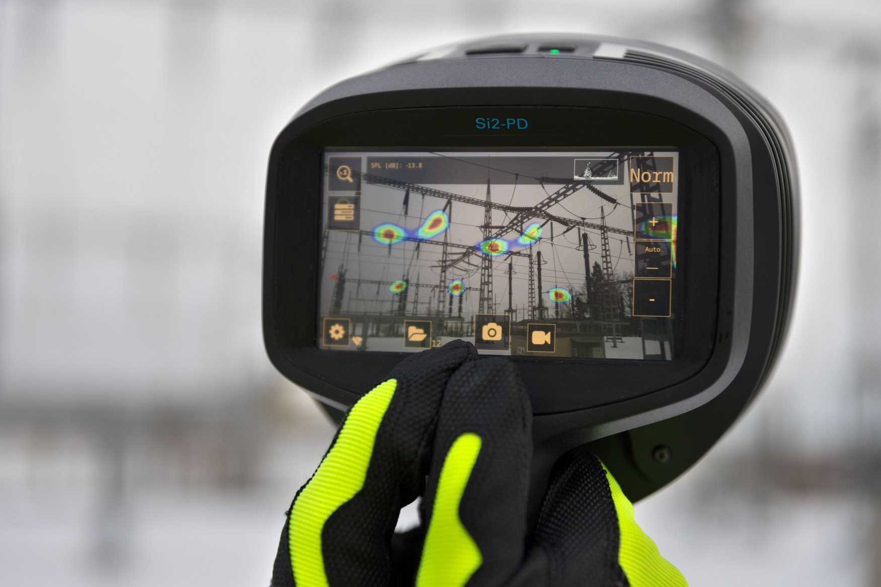 Flir Industrial Acoustic Imaging Camera for Partial Discharge Detection ...