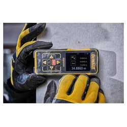Dewalt Red Laser Distance Meter, 100m, IP54, Bluetooth, with Carry ...