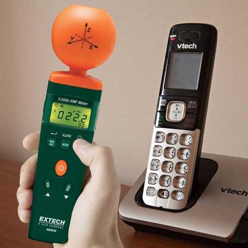 Extech RF EMF Strength Meter, 50Mhz To 3.5Ghz 480836: Shop Online at ...