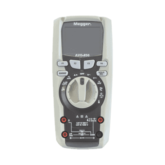 Megger AVO 850 True RMS Digital multimeter, 1000V, 10A, CAT IV 600V ...