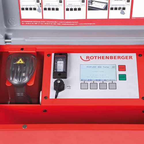 Rothenberger Rofuse Turbo 1200 - Electrofusion Welding Machine, 1200mm ...